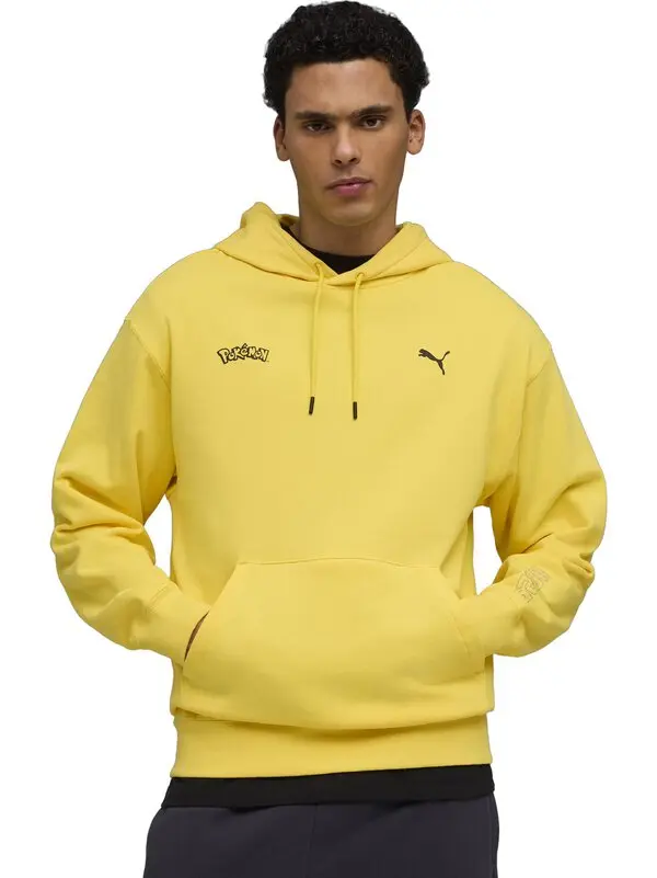PUMA X Pokémon Relaxed Graphic Hoodie - Yellow
