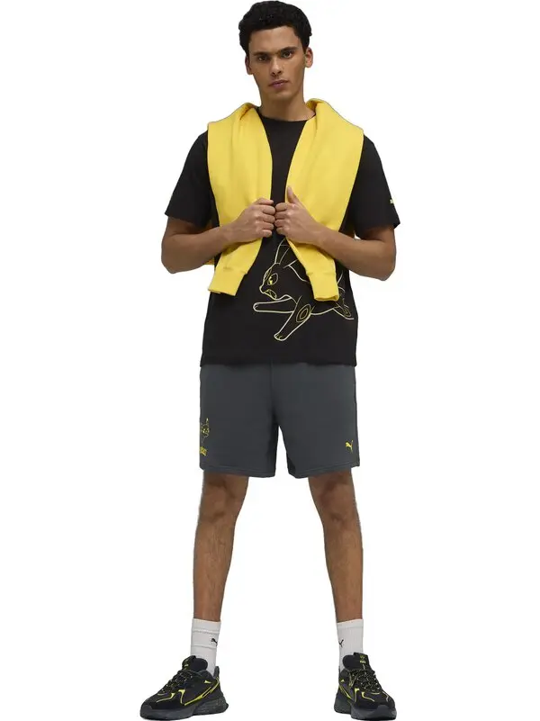 PUMA X Pokémon 7" Relaxed Shorts - Gray