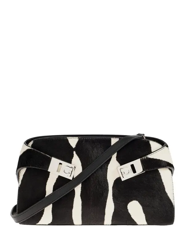 FERRAGAMO Animal Motif Bag - Black