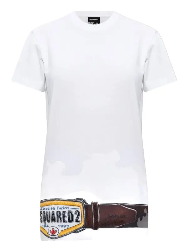 Dsquared2 T-shirt With Logo - White