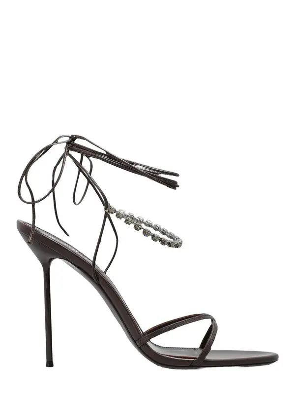 Paris Texas Lidia Heeled Sandals - Brown
