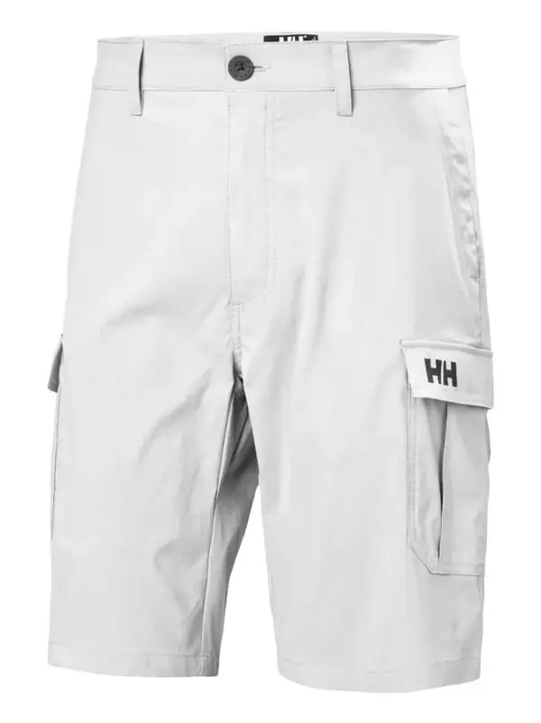 Helly Hansen Logo-patch Cargo Shorts - Grey