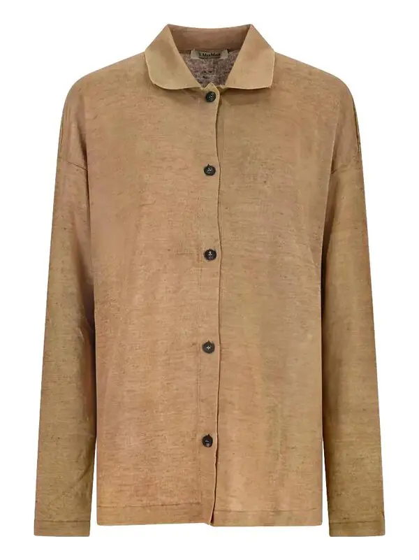 Max Mara Linen Cardigan - Neutrals