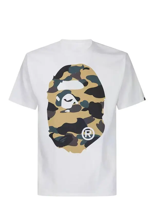 A BATHING APE 1st Camo Ape T-shirt - White