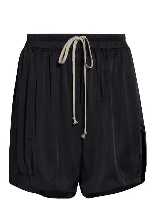 Rick Owens Charmeuse Board Shorts - Black