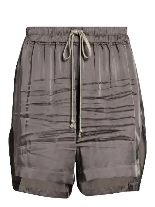 Rick Owens Charmeuse Board Shorts - Dust