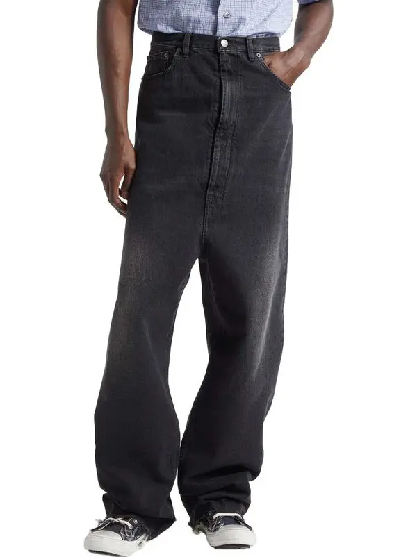 MAISON MARGIELA Dropped Rise Jeans - Medium Black
