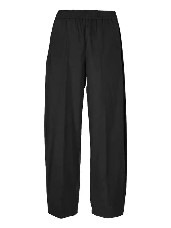 Herno Elasticated-waist Trousers - Black