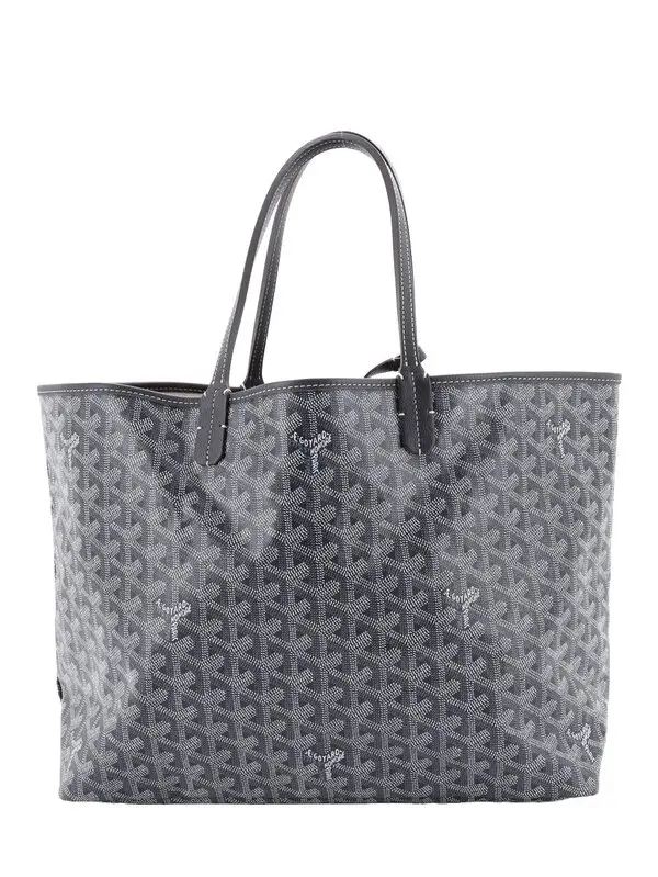 Goyard Saint Louis Tote Coated Canvas Pm - Grey