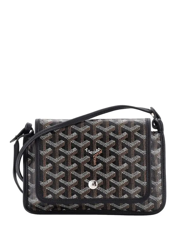 Goyard Plumet Clutch Wallet Coated Canvas - Black
