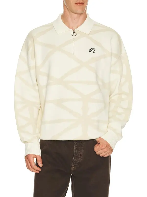 MALBON Verdant Sweater - Cream