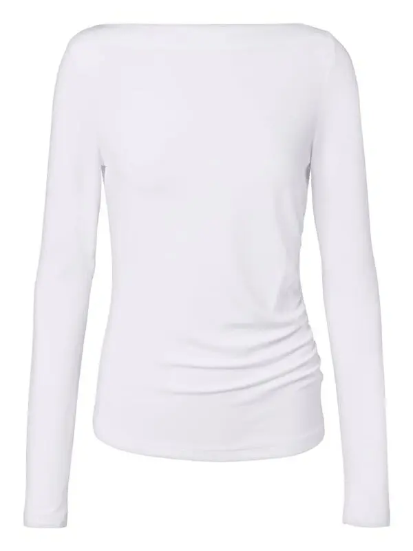 Max Mara Gomma Jersey T-shirt - White