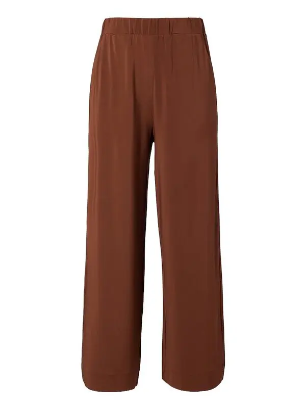 Max Mara Onorata Wide-leg Pants - Brown