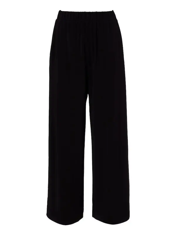 Max Mara Onorata Wide-leg Pants - Black