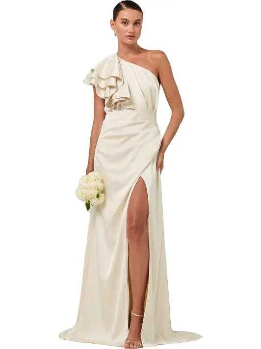 SAVEL Orlah Gown - Champagne