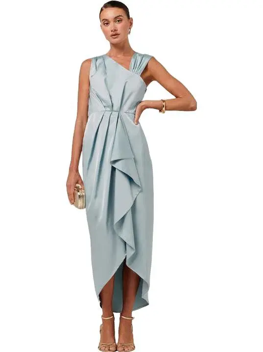 SAVEL Capri Midi Dress - Pale Blue