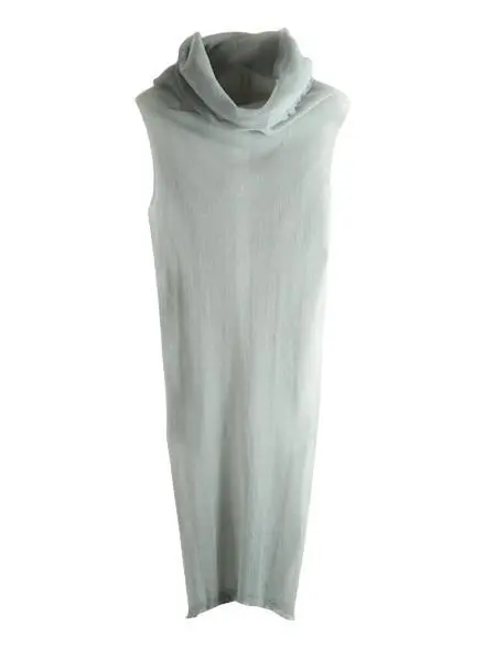 Rick Owens In Maglia Transparent Tube Top - Pearl