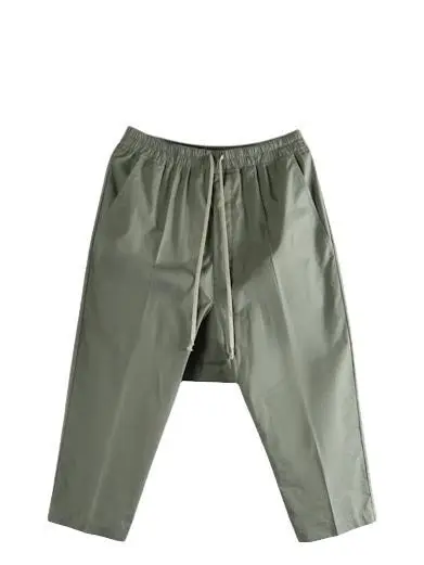 Rick Owens Drawstring Cropped Pants - Euca