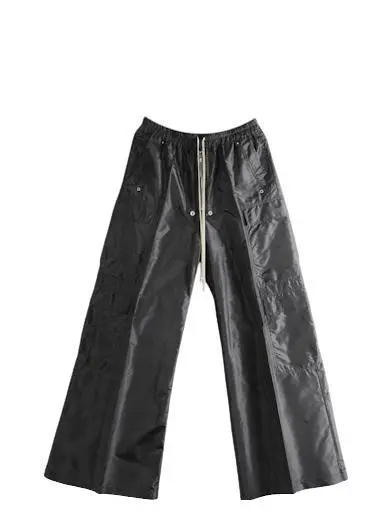 Rick Owens Cargobelas Wide Leg Pants - Black