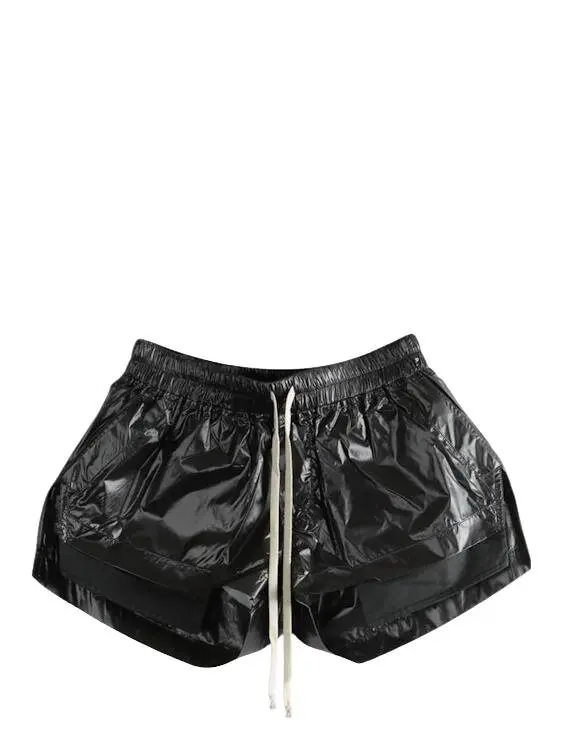 Rick Owens Logo Shorts - Fog Boxers Black