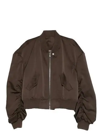 Rick Owens Secchia Flight Jacket - Dark Dust