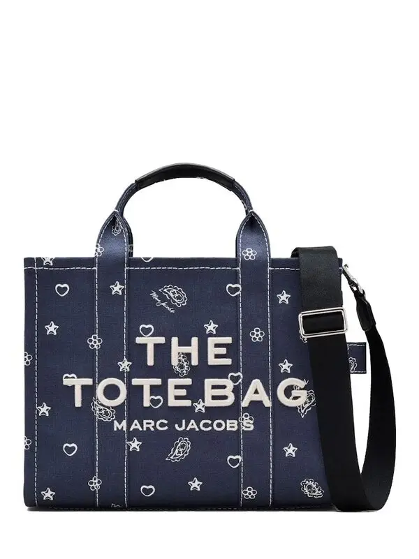 Marc Jacobs The Medium Tote - Navy Blue Mutlii