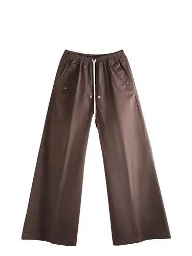 Rick Owens Wide Bela Trousers - Macassar