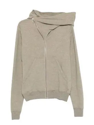 Rick Owens Felpa Mountain Hoodie - Greyelange