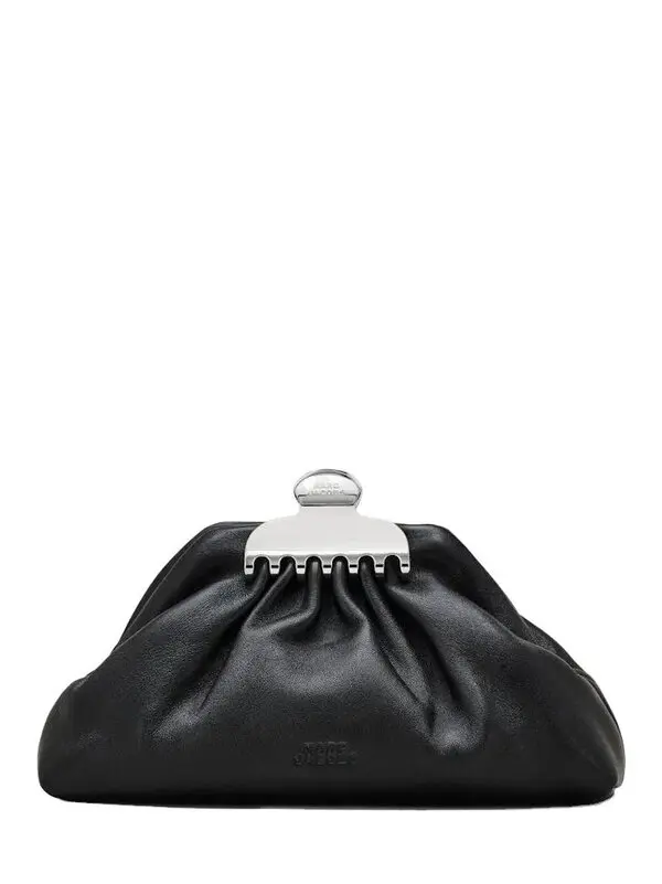 Marc Jacobs The Small Claw Clip Clutch Bag - Black