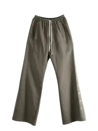Rick Owens Wide Pusher Pants - Dark Dust