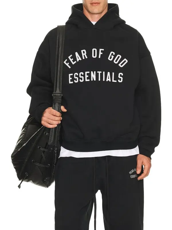 Fear Of God 90's Fleece Hoodie - Vintage Black