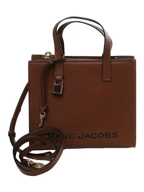 Marc Jacobs Bold Mini Grind Bag - Cognac