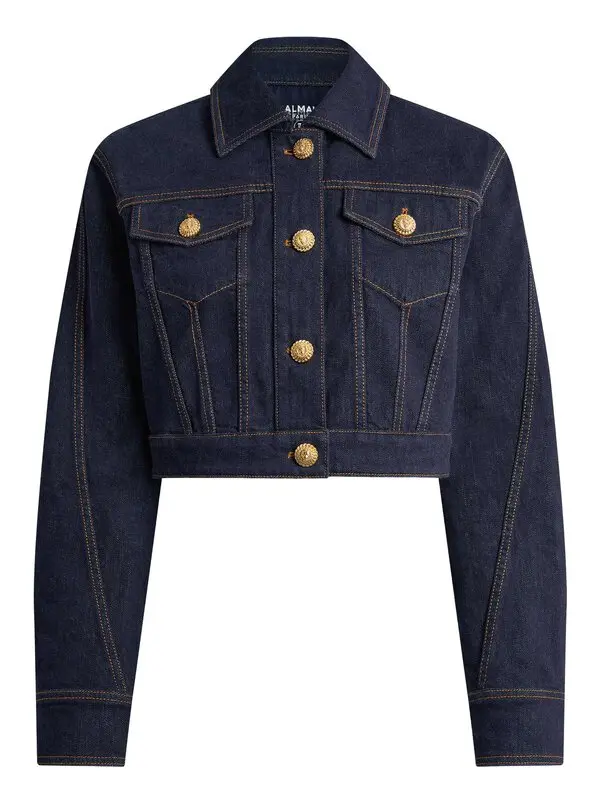 Balmain Denim Jacket - Blue