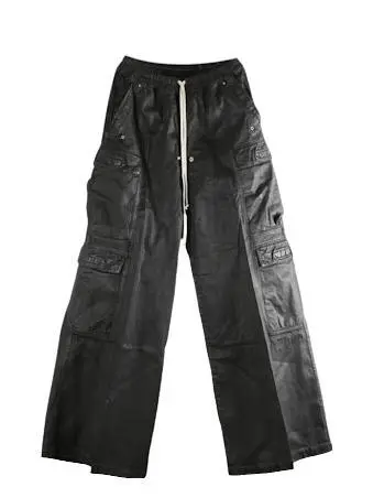 Rick Owens Double Cargo Jumbo Pant - Black