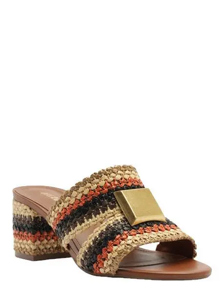 AREZZO Jackie Slide Sandal - Multi Bronze