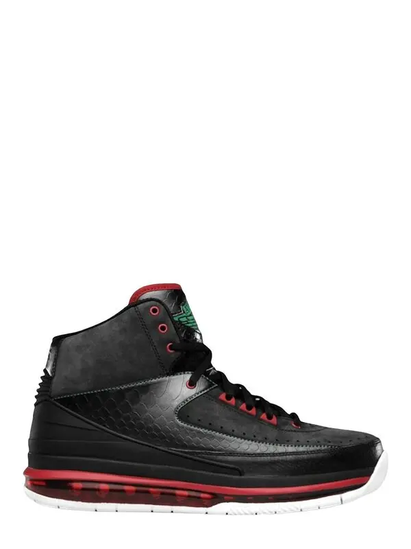 JORDAN 2.0 High-top Sneakers - Black/varsity Red/classic Green