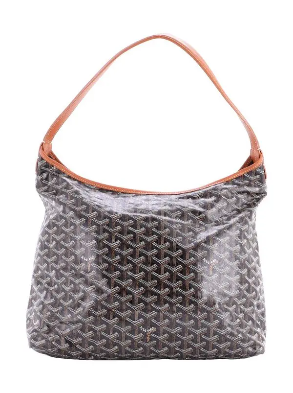 Goyard Boheme Hobo Coated Canvas - Brown