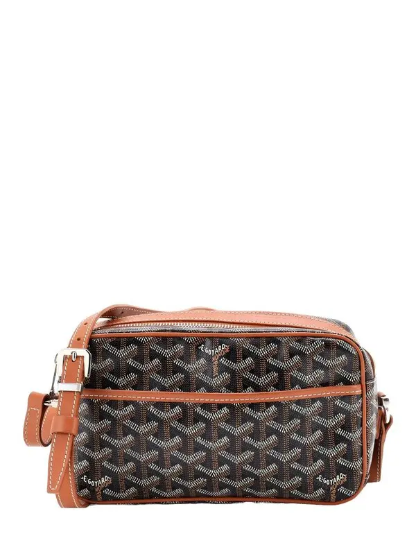 Goyard Cap Vert Bag Coated Canvas - Brown