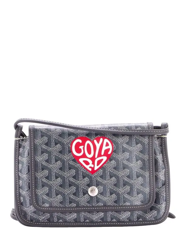 Goyard Plumet Clutch Wallet Printed Coated Canvas - Grey
