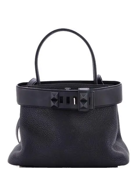 Hermès Medor Handbag Togo - Black