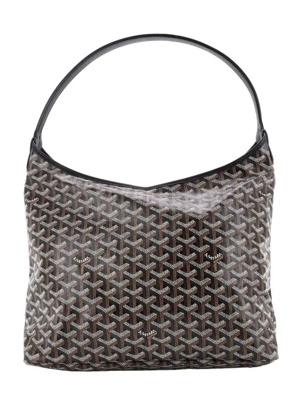 Goyard Boheme Hobo Coated Canvas - Black
