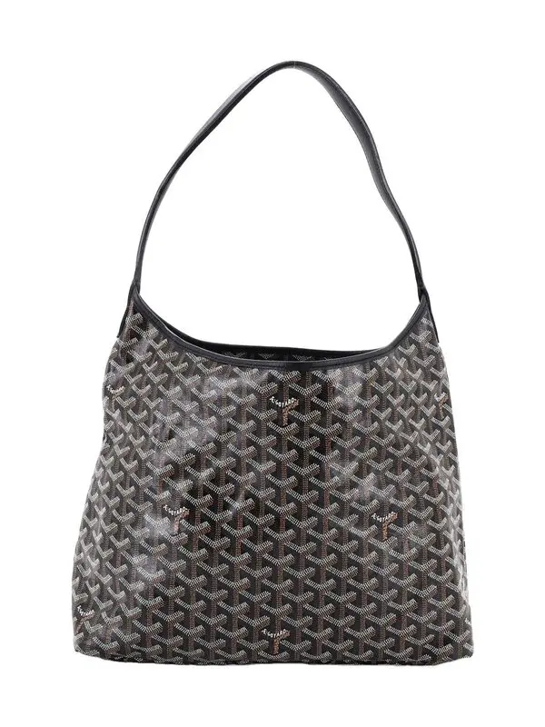 Goyard Boheme Hobo Coated Canvas - Black
