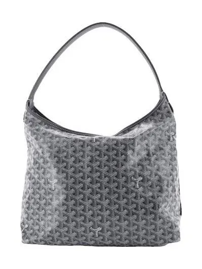 Goyard Boheme Hobo Coated Canvas - Grey