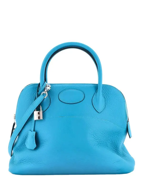 Hermès Bolide 31 Handbag - Turquoise