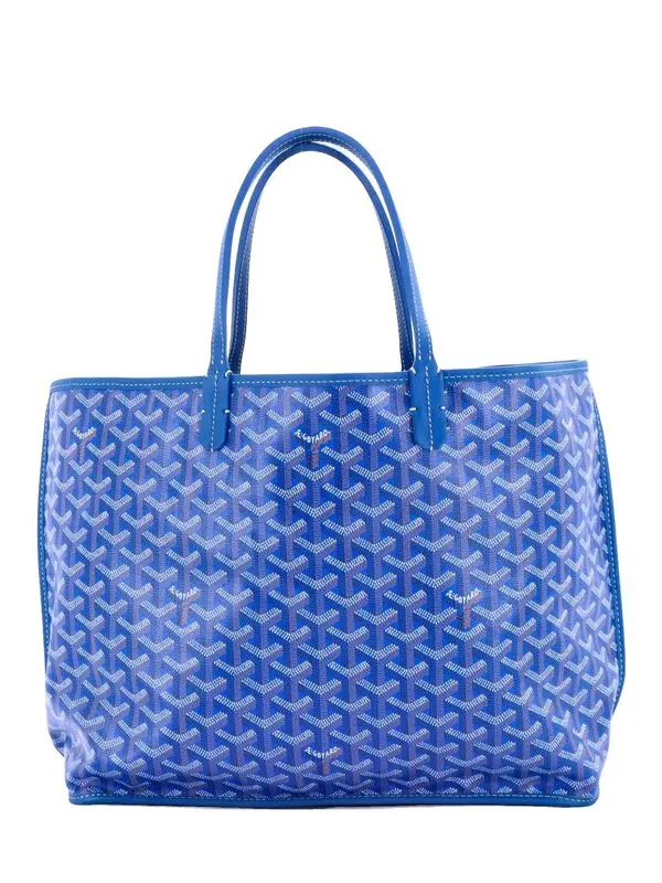 Goyard Anjou Reversible Tote Coated Canvas Pm - Blue