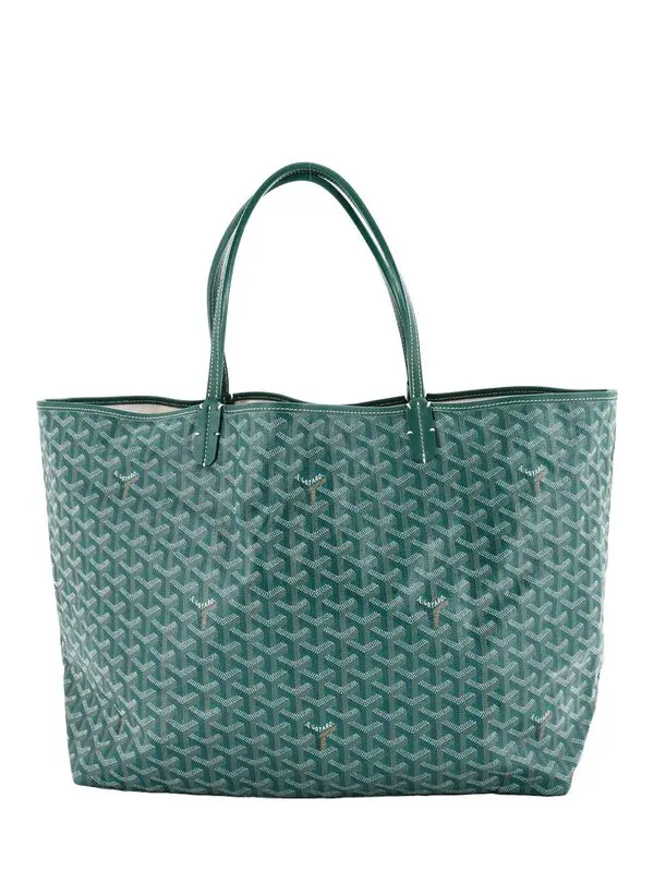 Goyard Saint Louis Gm Tote Coated Canvas - Green