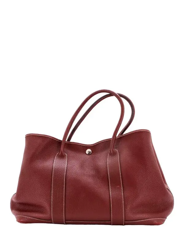 Hermès Garden Party 36 Tote Leather - Rouge H
