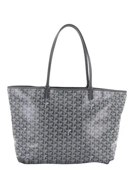 Goyard Artois Tote Coated Canvas Mm - Grey