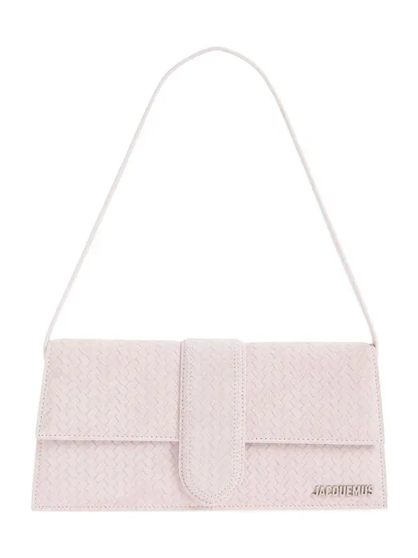 Jacquemus Le Long Bambino Suede Shoulder Bag - Light Pink 410