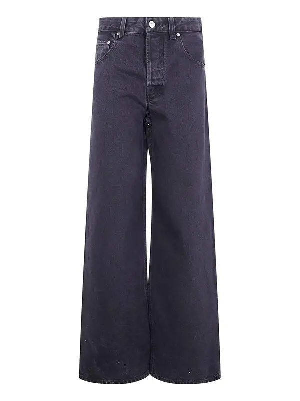 Jacquemus Le D-nimes Large Trousers - Black